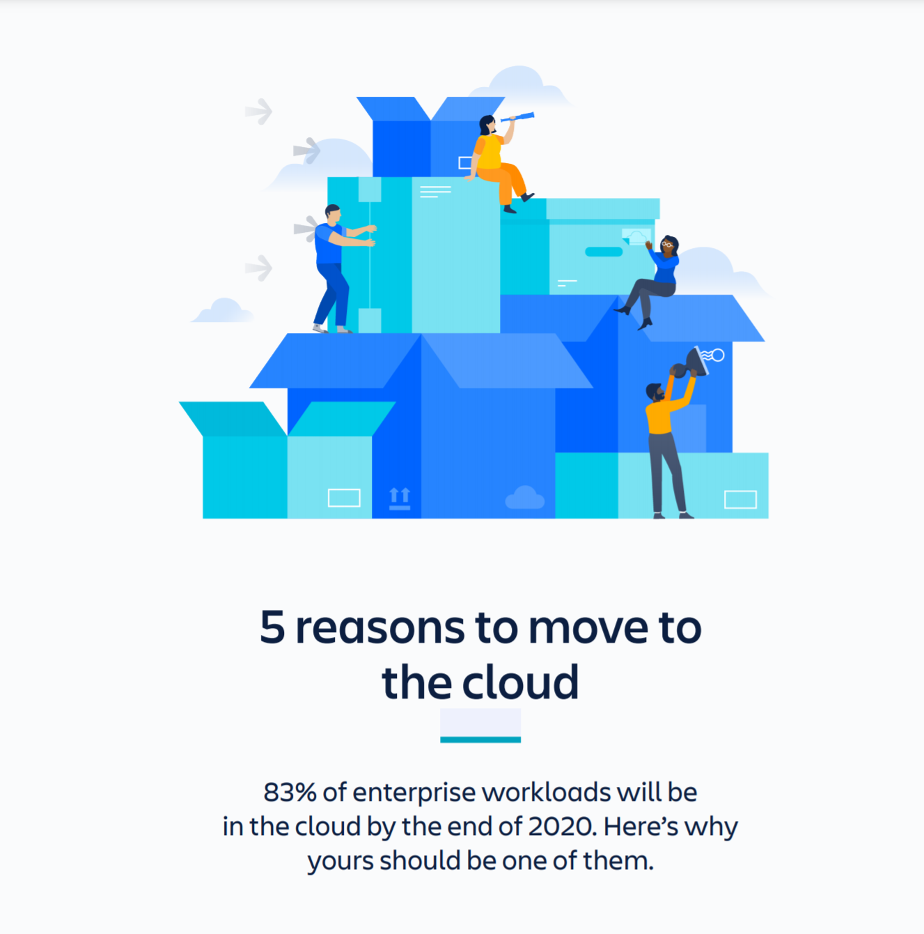 Move to the cloud: 5 reasons to do it righ now - Oxalis Solutions